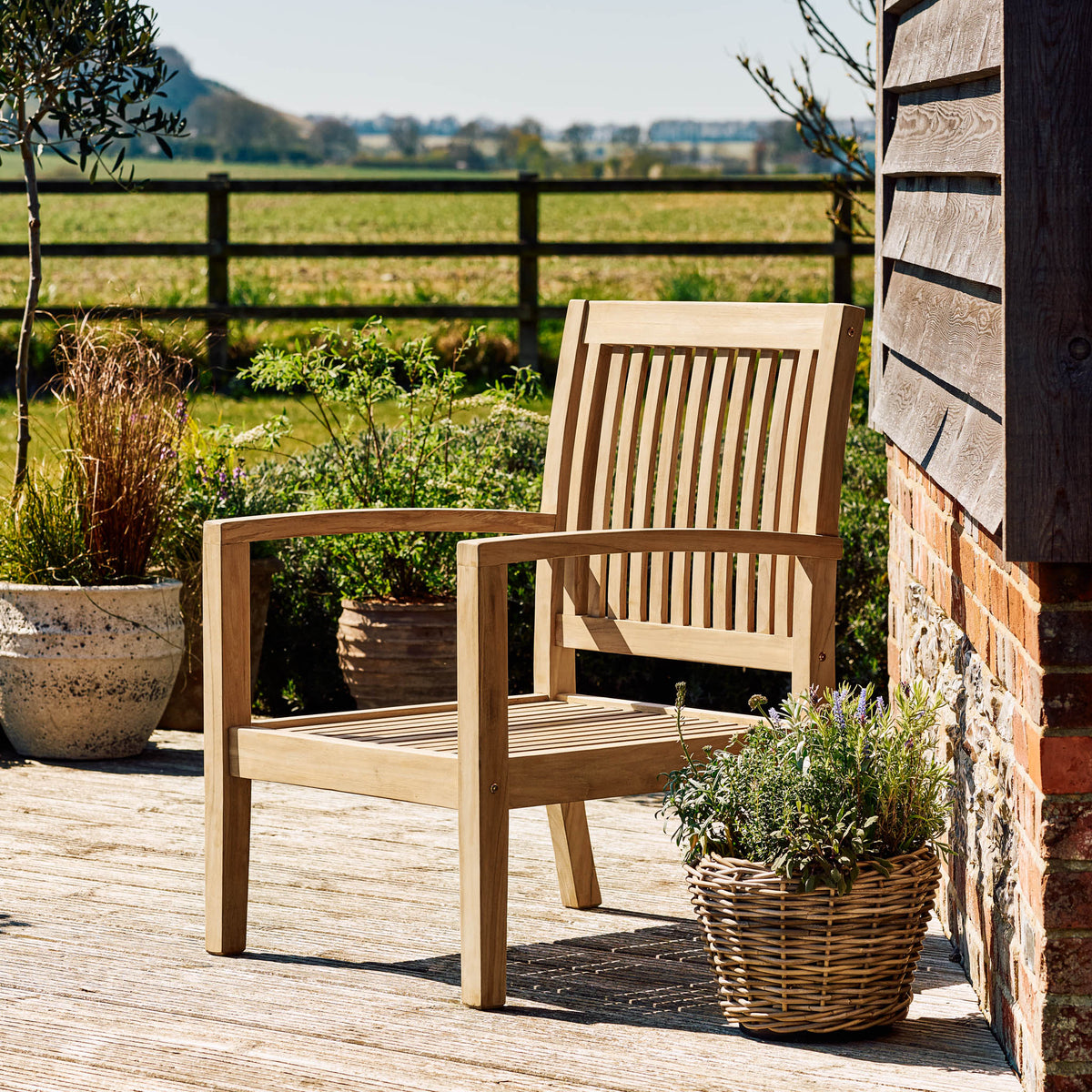 Deep Teak Armchair | Cotswold Teak