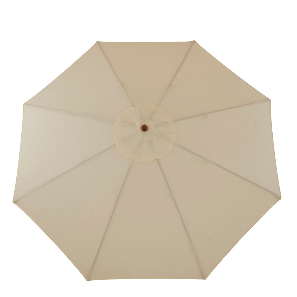 Solid Wood Parasol | 2.5m | Cotswold Teak